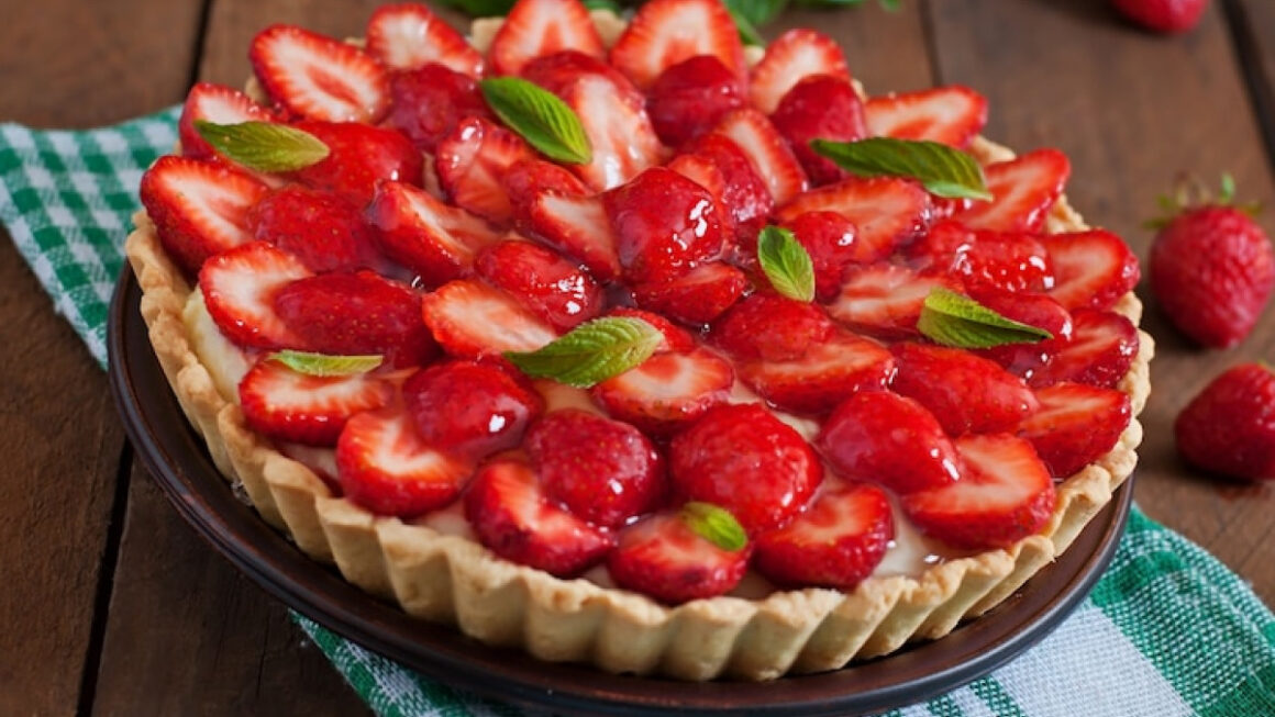 Torta de morango - Casa e Culinaria