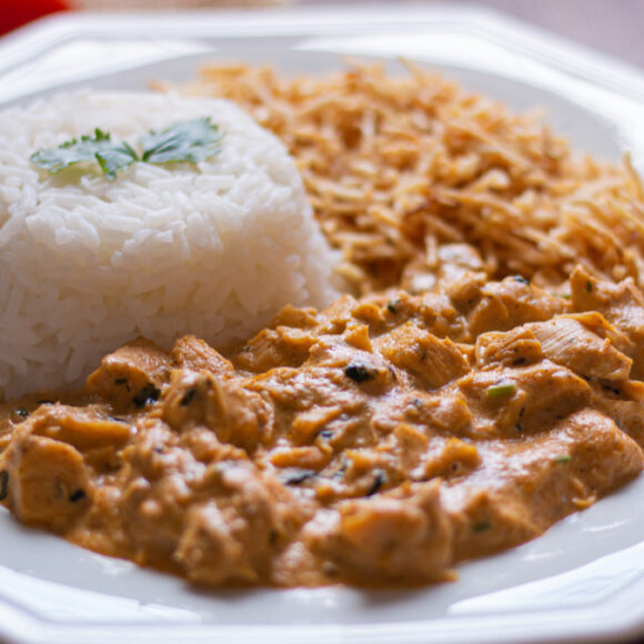 Strogonoff de frango - Casa e Culinaria