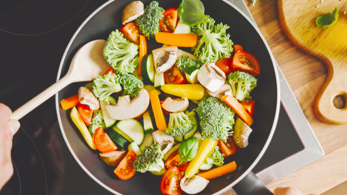 Legumes cozidos no vapor - Casa e Culinaria