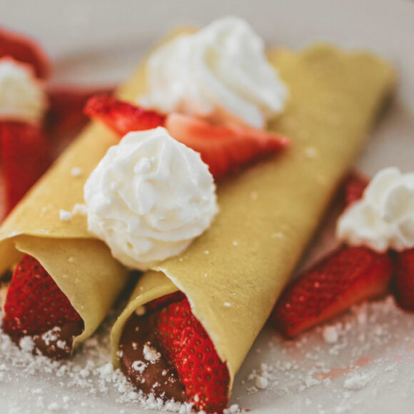 Panqueca doce - Casa e Culinaria