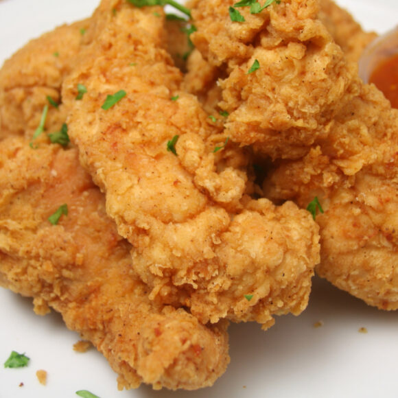 Frango empanado - Casa e Culinaria