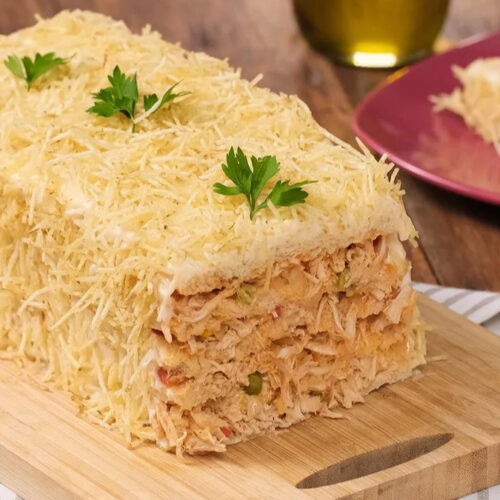 Pão gelado de frango - Casa e Culinaria