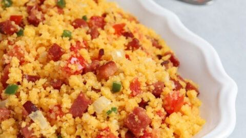 Cuscuz recheado: um legítimo cuscuz nordestino temperado - Casa e Culinaria