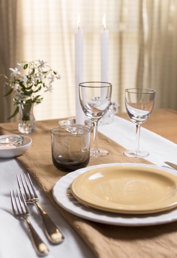 Mesa posta simples e prática - Casa e Culinaria