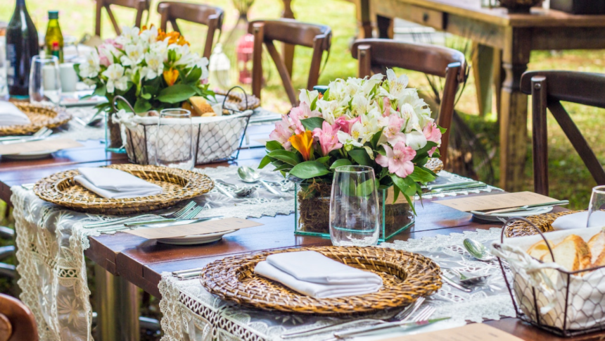 Mesa posta simples e prática - Casa e Culinaria