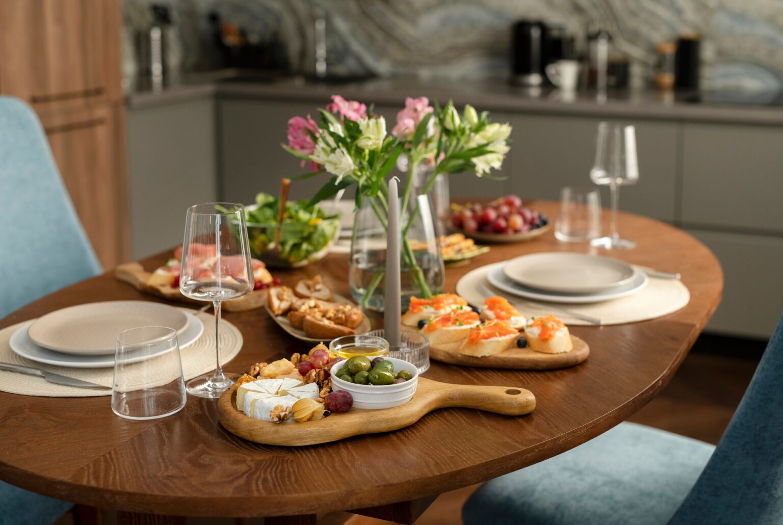 Mesa posta simples e prática - Casa e Culinaria